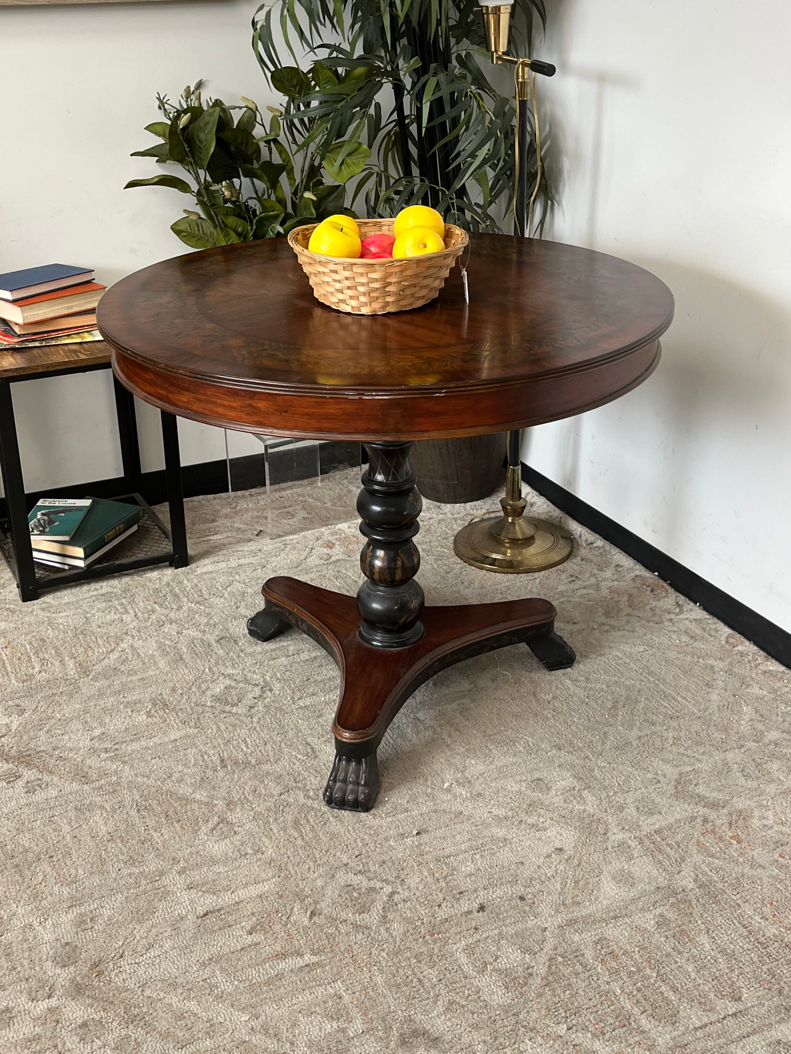 Antique Style Circular Card Table – SAN GABRIEL VALLEY HABITAT FOR HUMANITY